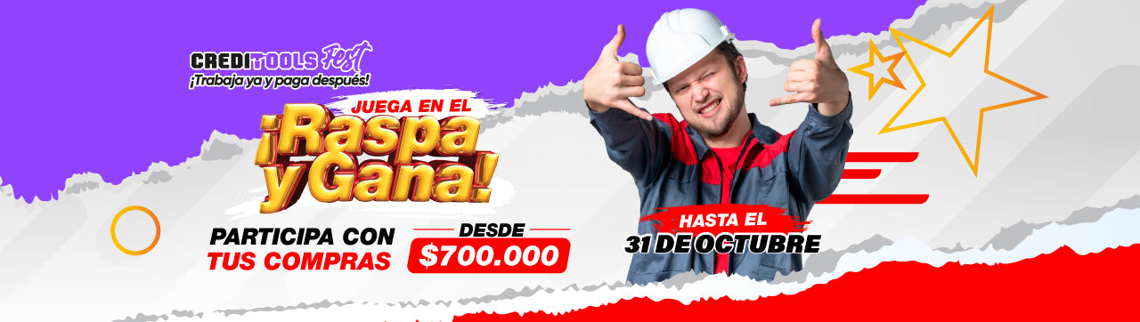 Términos y condiciones RASPA Y GANA TOOLSTORE 2024 – Tool Store