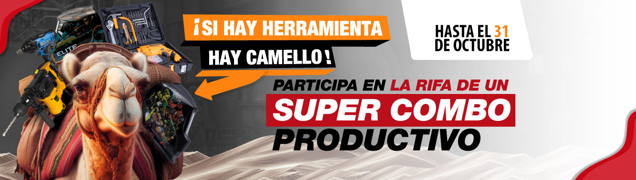 Términos y condiciones ¡SI HAY HERRAMIENTAS, HAY CAMELLO!: Rifa Combos ...
