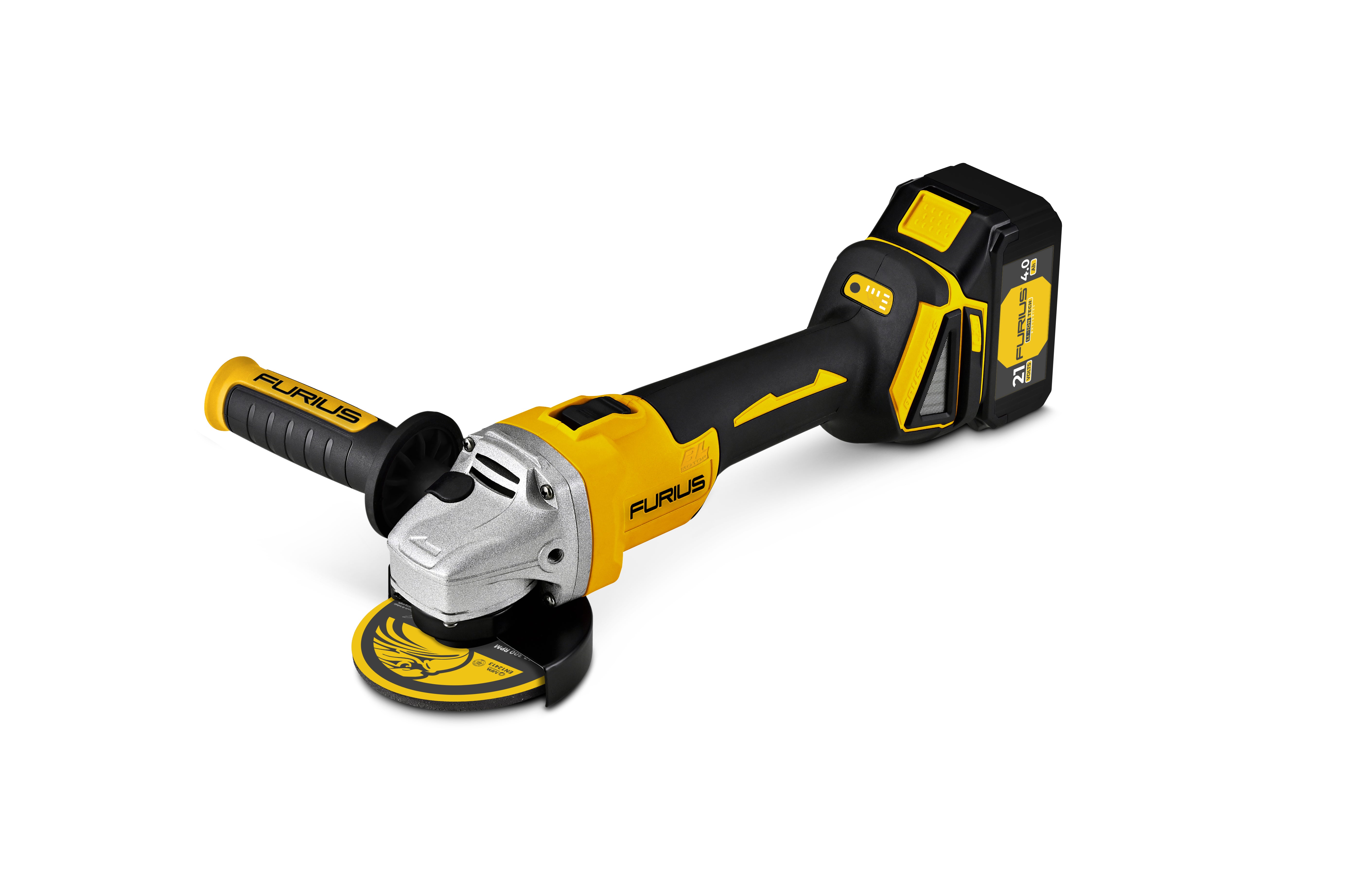 Pulidora Inalambrica brushless - pulg - 4-1/2" pulg - 9.000 RPM - 21 V ...