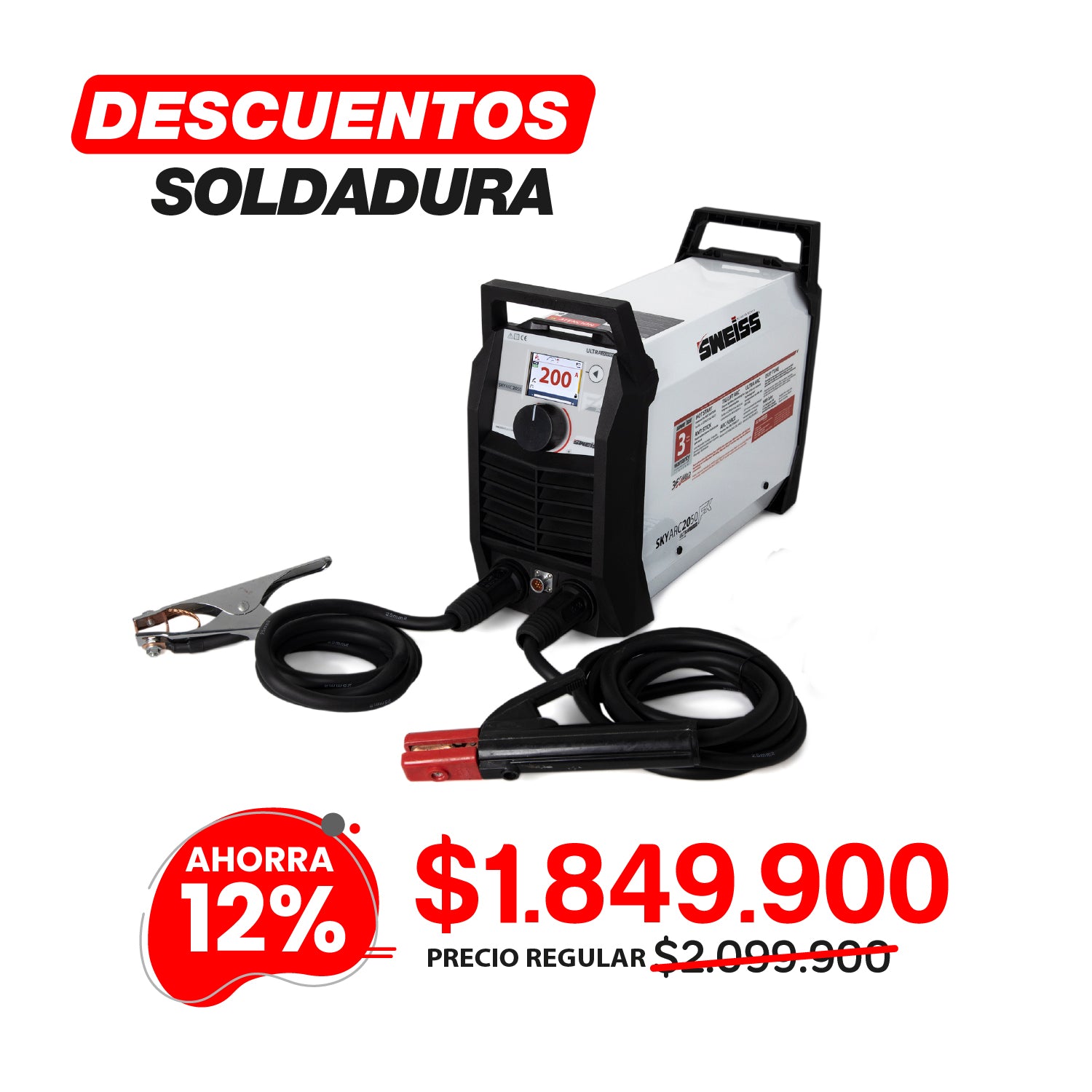 Equipos de soldadura Industriales SWEISS – Tool Store